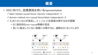 [DL輪読会]Causality Inspired Representation Learning for Domain Generalization | PPT