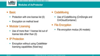 Security and Protection for Machine Learning.pptx