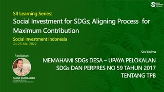 20220524_SIILS_Memahami SDGs Desa.pptx