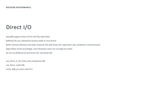 RocksDB Performance and Reliability Practices | PDF | Databases | Computer Software and Applications