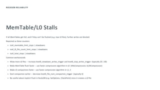 RocksDB Performance and Reliability Practices | PDF | Databases | Computer Software and Applications