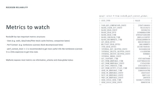 RocksDB Performance and Reliability Practices | PDF | Databases | Computer Software and Applications