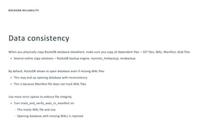 RocksDB Performance and Reliability Practices | PDF | Databases | Computer Software and Applications