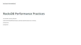 RocksDB Performance and Reliability Practices | PDF | Databases | Computer Software and Applications