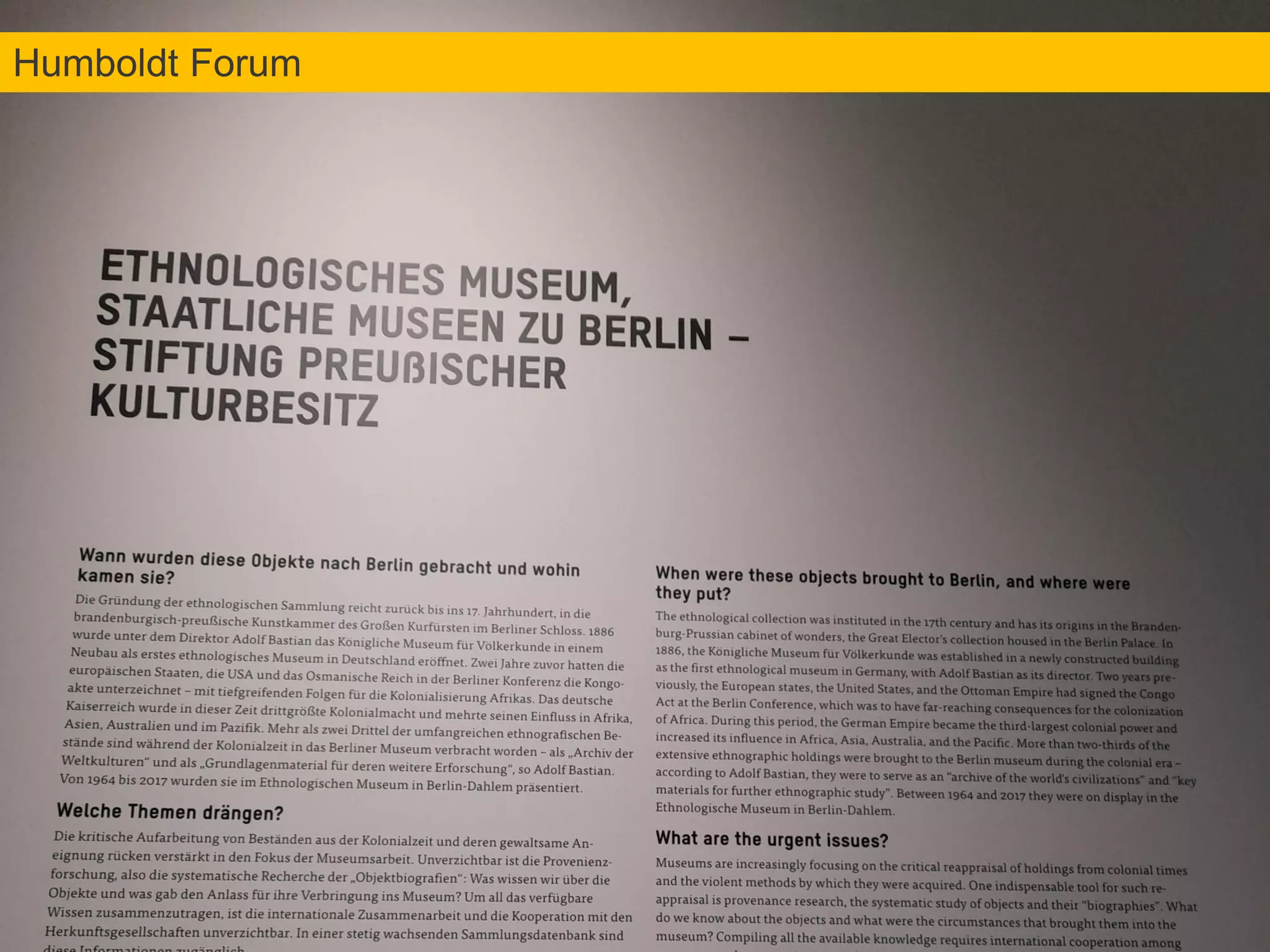Berlin Museums - texts | PDF
