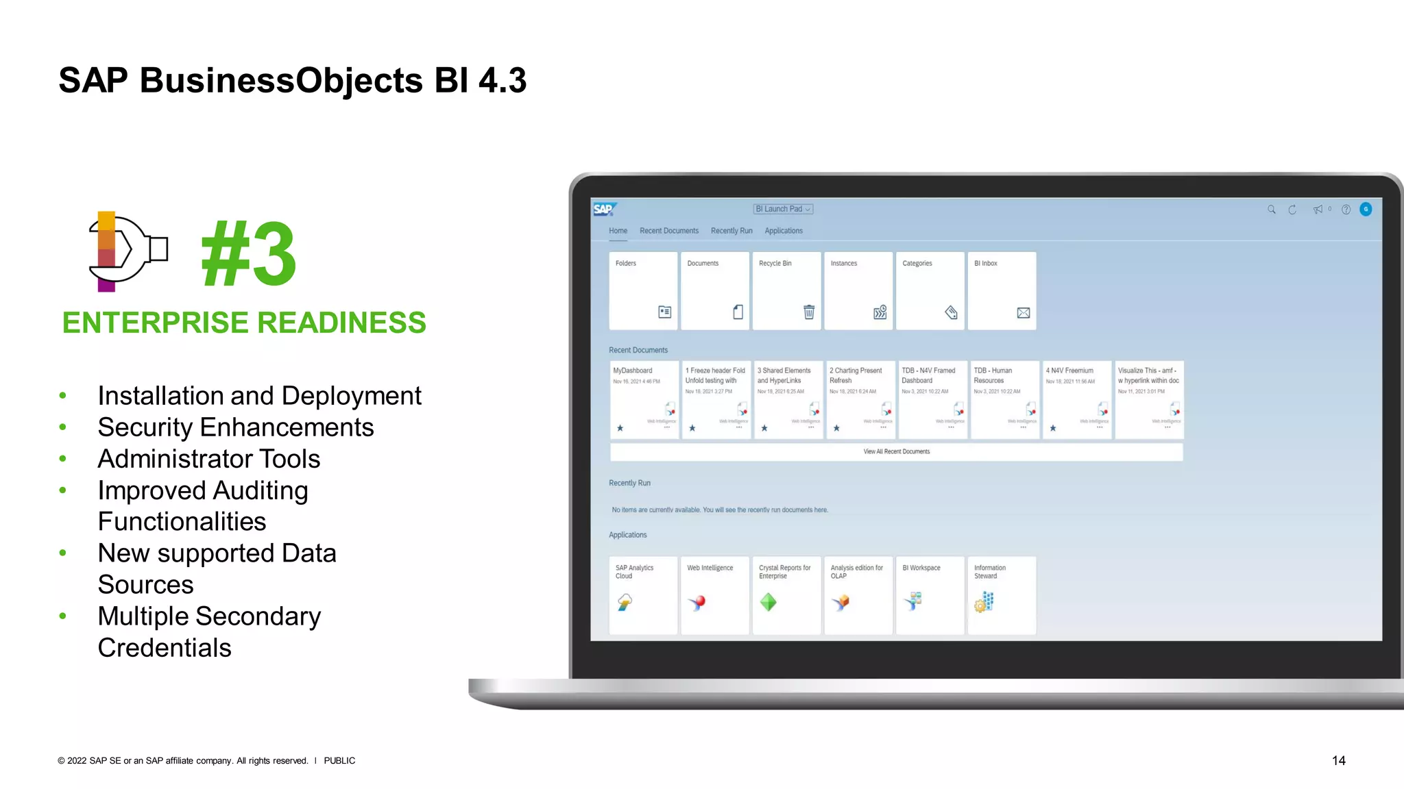 Discover SAP BusinessObjects BI 4.3 SP03 | PDF