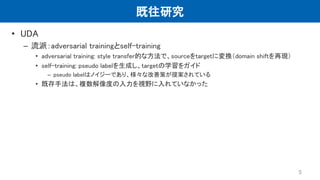 【DL輪読会】HRDA: Context-Aware High-Resolution Domain-Adaptive Semantic Segmentation(ECCV2022) | PDF ...