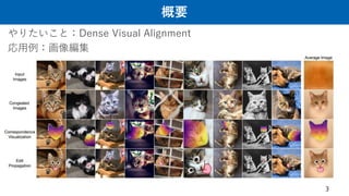 【DL輪読会】GAN-Supervised Dense Visual Alignment (CVPR 2022) | PDF