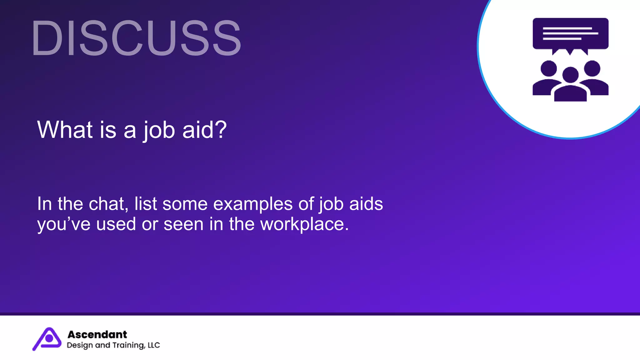 Creating Job Aids for Employee Training | PPTX | Resume Writing and ...