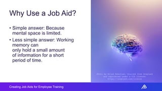Creating Job Aids for Employee Training | PPTX | Resume Writing and ...