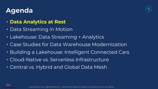 Data Warehouse vs. Data Lake vs. Data Streaming – Friends, Enemies ...