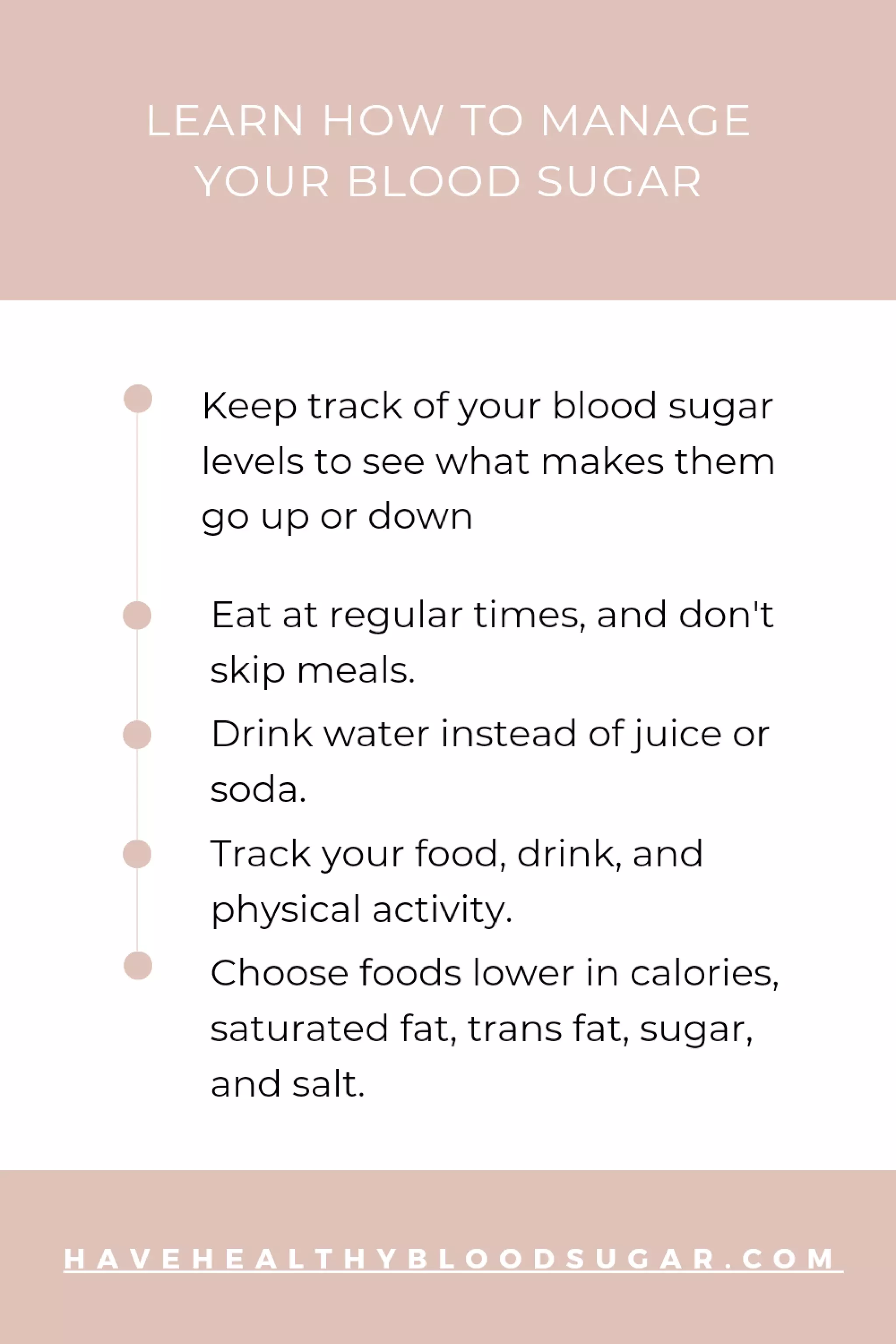 How To Manage Your Blood Sugar | PDF