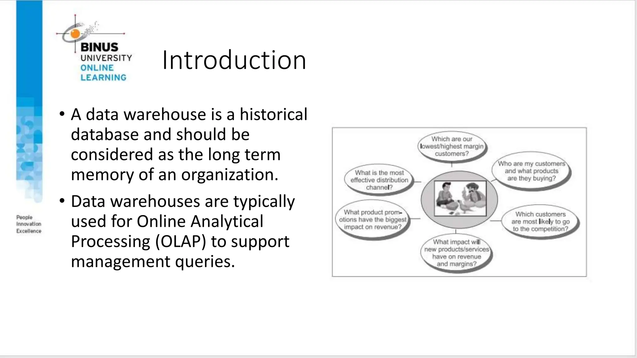 ISYS6332 – Data Warehouse | Topic – 1 Data Warehouse Concept | PPTX