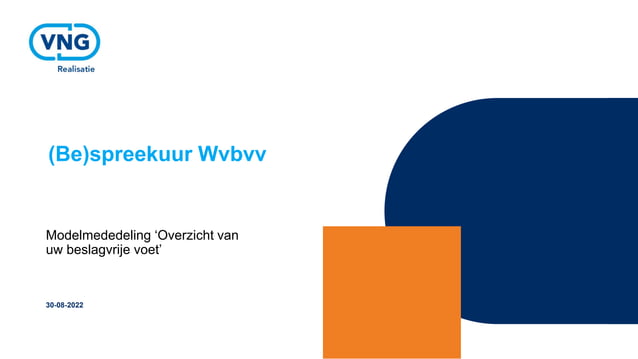 (Be)spreekuur - 30 augustus 2022 - modelmededeling - overzicht van uw BVV | PDF | Government ...