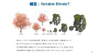 【DL輪読会】Variable Bitrate Neural Fields | PPTX