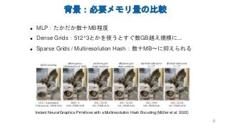 【DL輪読会】Variable Bitrate Neural Fields | PPTX