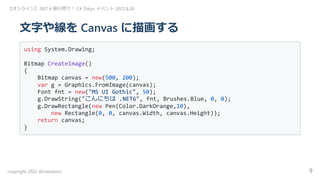 System.Drawing 周りの話 | PPT