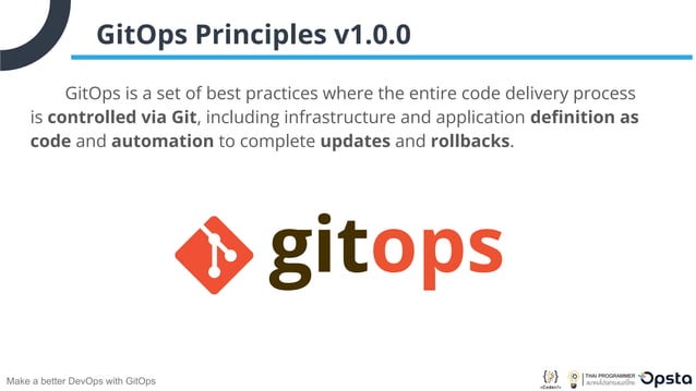 Make a better DevOps with GitOps | PDF