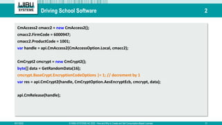 How and Why to Create and Sell Consumption-Based Licenses | PPT