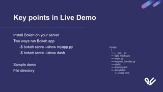 Run Bokeh in back-end, draw real-time charts to front-end, and make data scientists happy (2022 ...