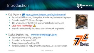 IBC2022 IPShowcase: Tips for Media-over-IP Network Design | PPT
