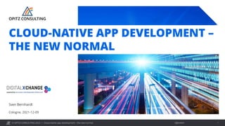 Cloud-native Application Development - The new normal | PPT