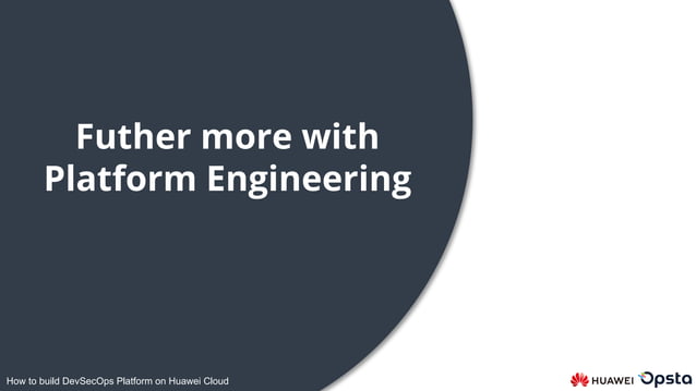 How to build DevSecOps Platform on Huawei Cloud | PDF