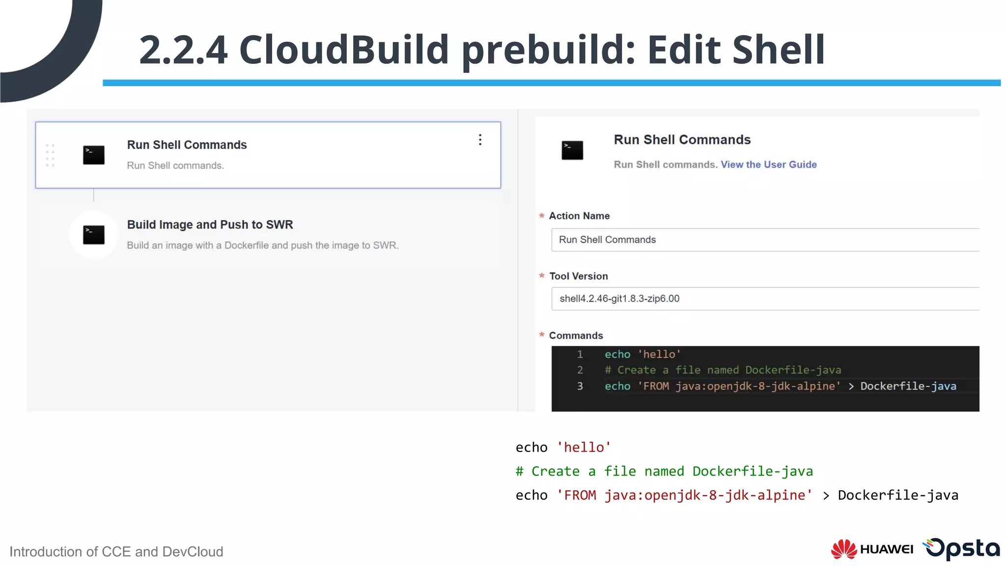 Introduction of CCE and DevCloud | PPT