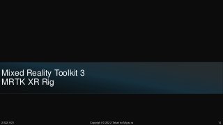 Mixed Reality Toolkit 3 - 「MRTK XR Rig」と「Bounds Control」 | PPT