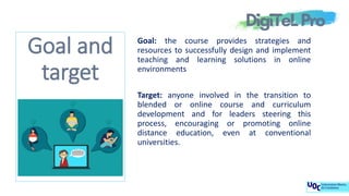 PLA DigiTeL Pro pitch Online Education by Iwan Wopereis (OUNL) | PDF