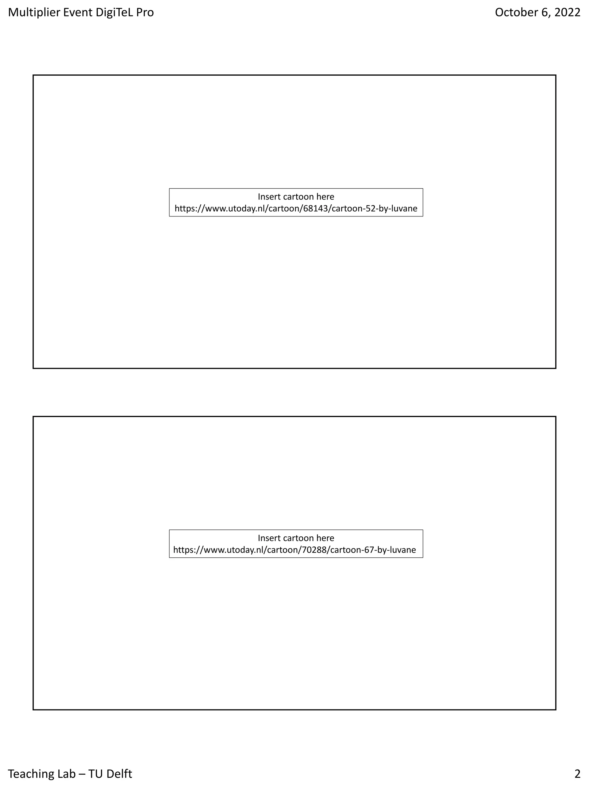 PLA DigiTeL Pro presentation by Iwan Wopereis (OUNL) | PDF