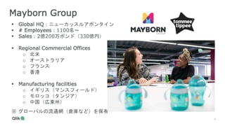 Qlik ユーザー事例紹介 Mayborn | PPT