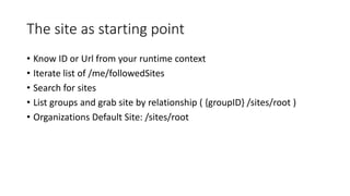 SharePoint goes Microsoft Graph | PDF