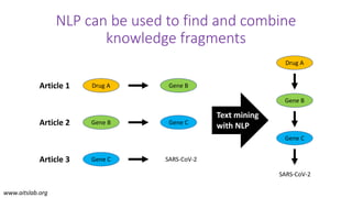 Biomedical natural language processing in drug development | PDF