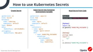 Kubernetes Secrets Management on Production with Demo | PPT