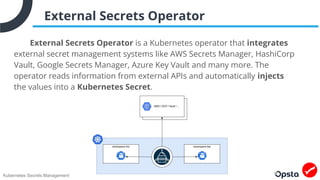 Kubernetes Secrets Management on Production with Demo | PPT