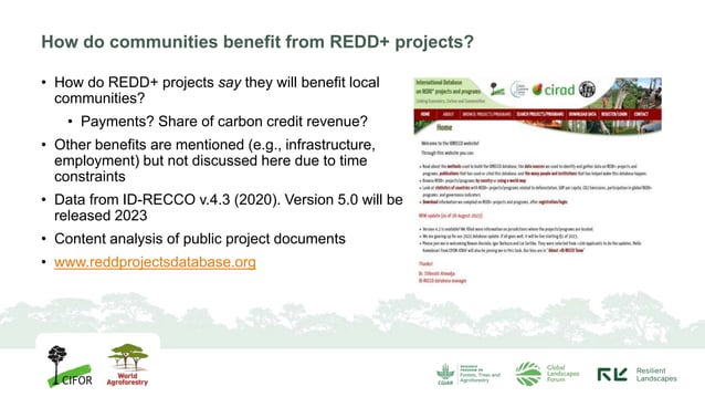 Towards a more equitable distribution of REDD+ finance | PPTX ...
