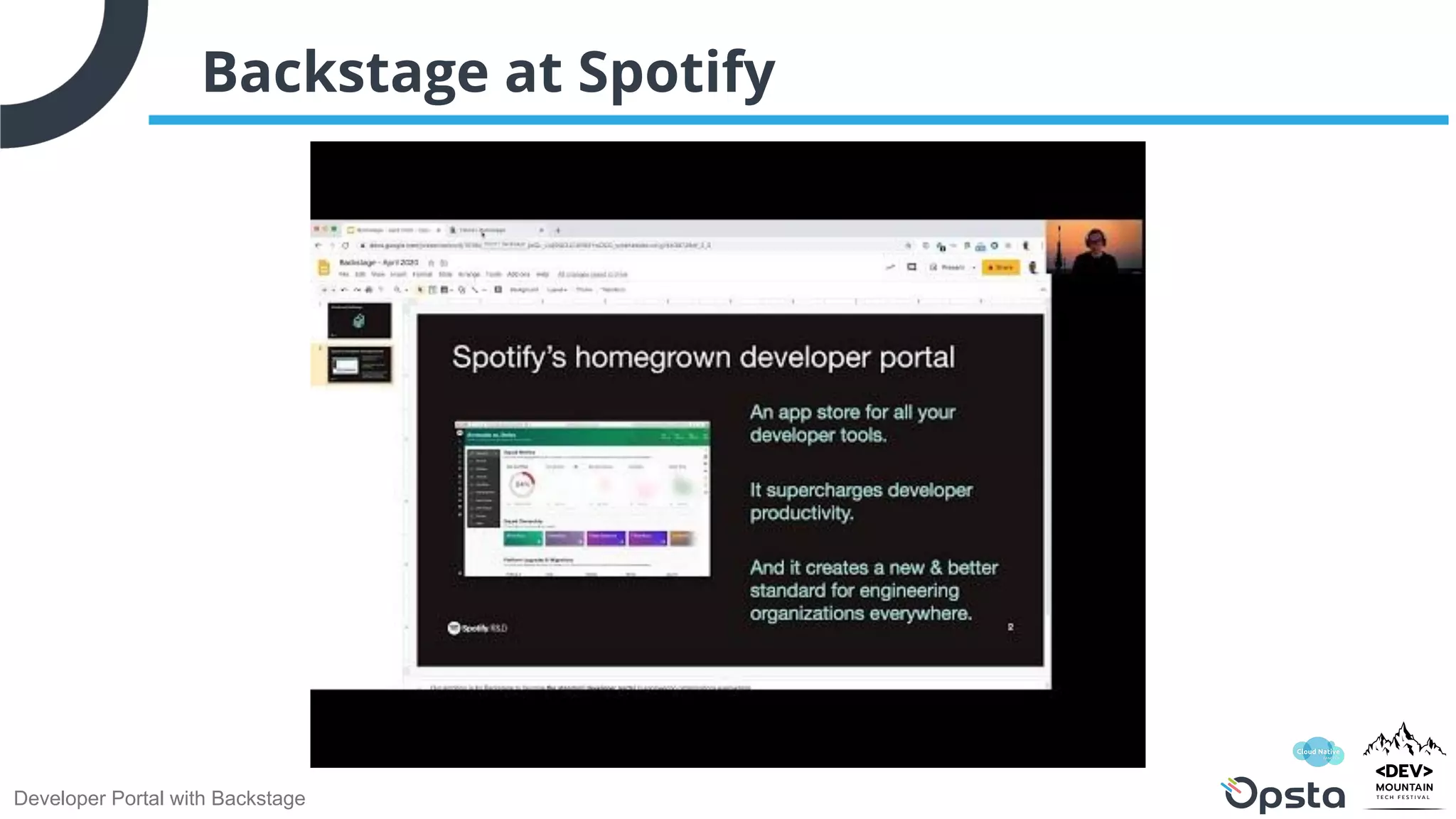 Let's build Developer Portal with Backstage | PDF