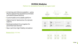 Physics-ML のためのフレームワーク NVIDIA Modulus 最新事情 | PPT