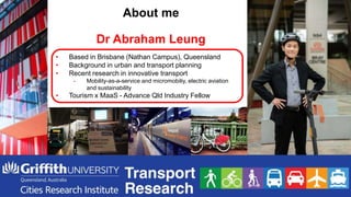 ICoMaaS Conference: Tourism MaaS (Abraham Leung) | PPT