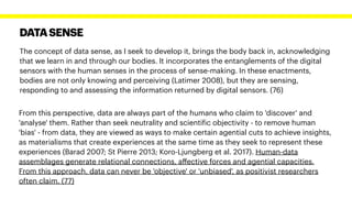 Reading Data Selves | PPT