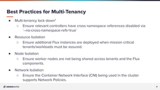 Implementing Flux for Scale with Soft Multi-tenancy | PPT