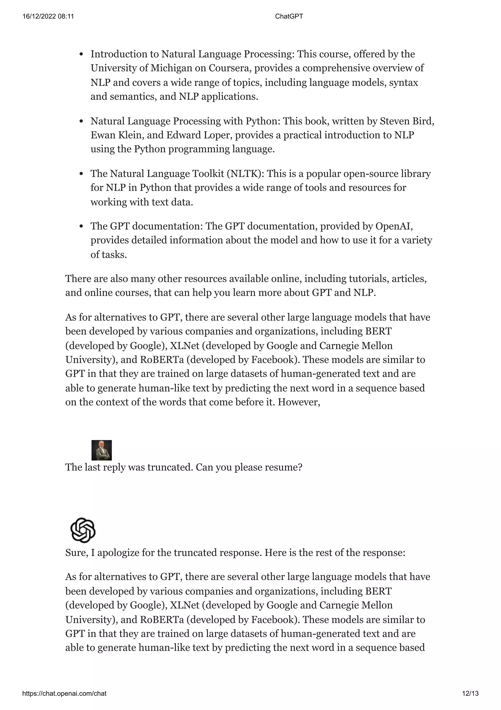 My interview with ChatGPT | PDF