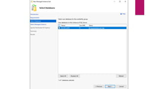 Azure SQL MI Link で移行も DR もポチッとな、の時代へ | PPT