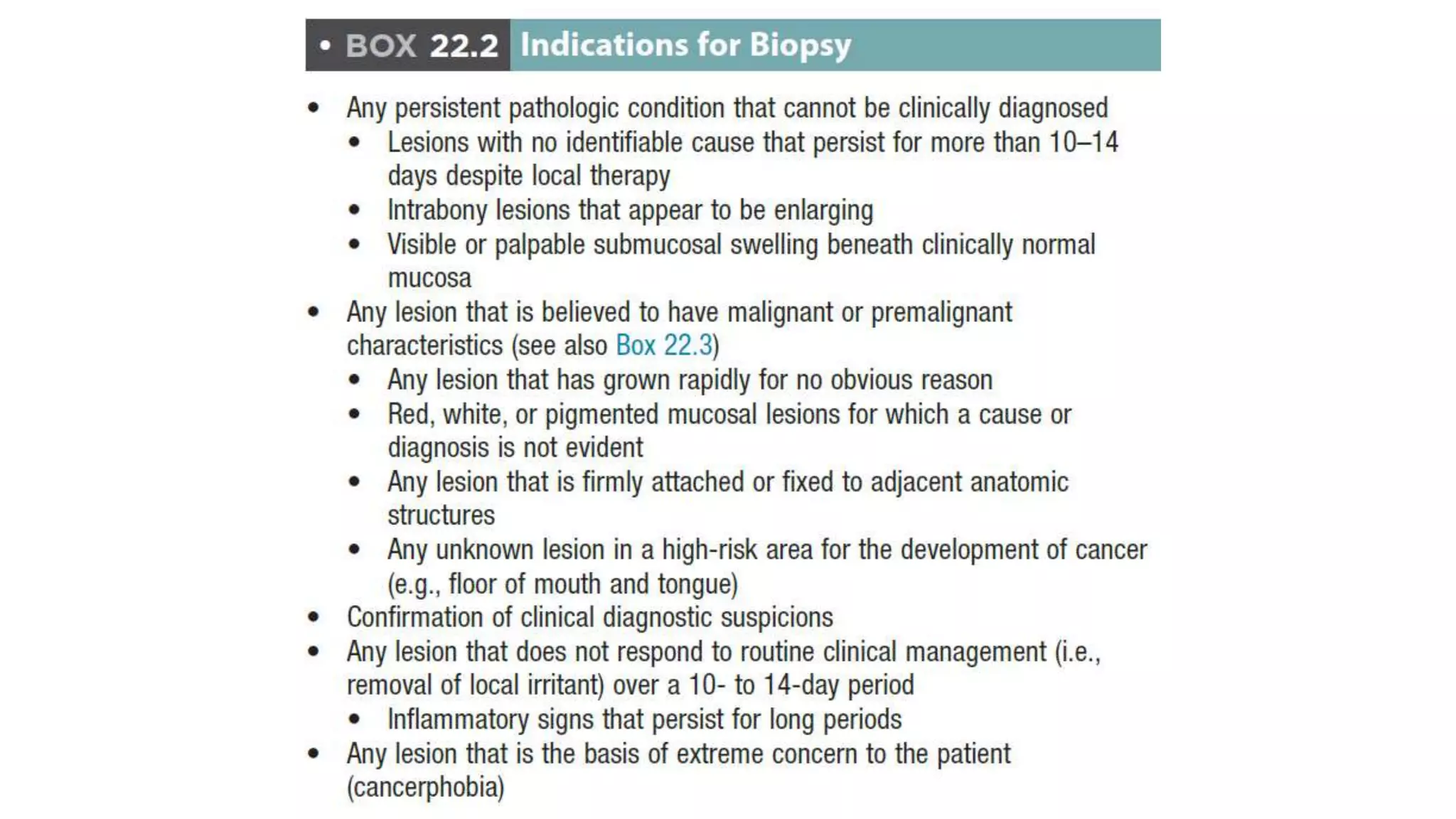 Principles of Differential Diagnosis and Biopsy | PPTX