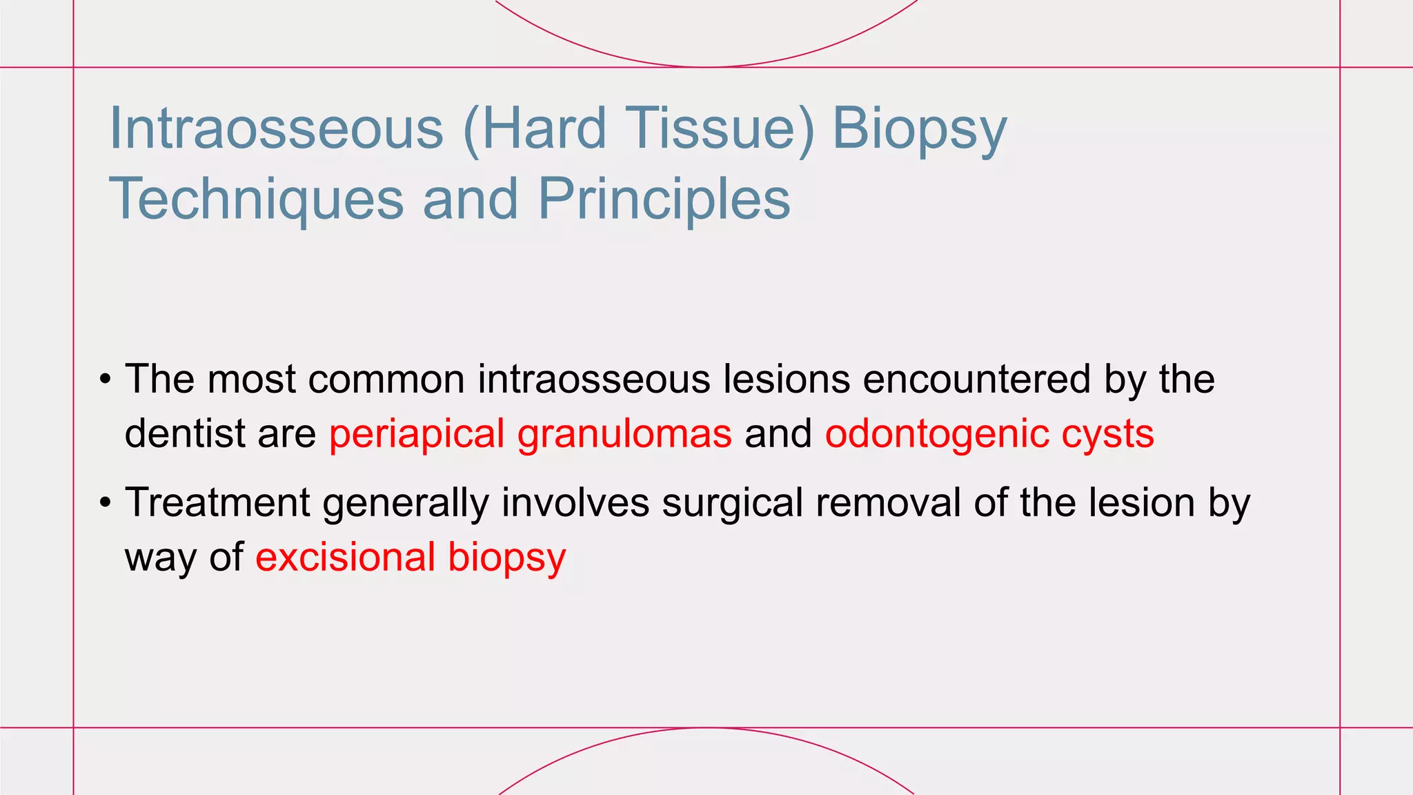 Principles of Differential Diagnosis and Biopsy | PPTX