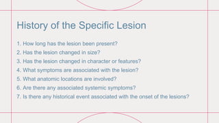 Principles of Differential Diagnosis and Biopsy | PPTX