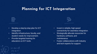 Promoting ICT in Education | PPTX | Education industry | Industries