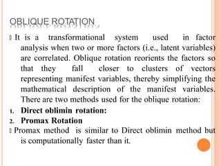 Factor_Analysis mastes science presntation | PPTX