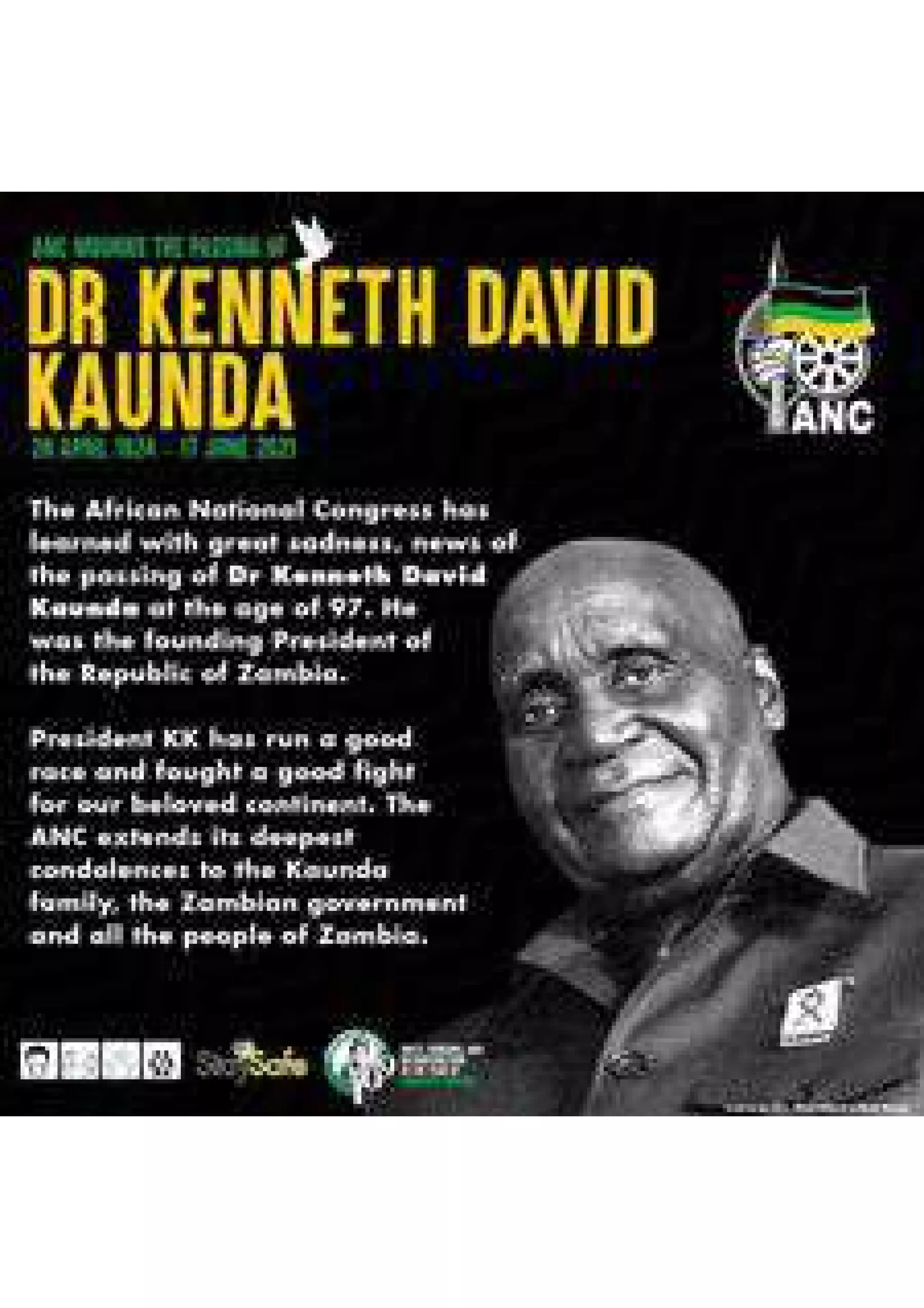 Dr Kenneth Kaunda Legacy 1924 to 2021 | PDF